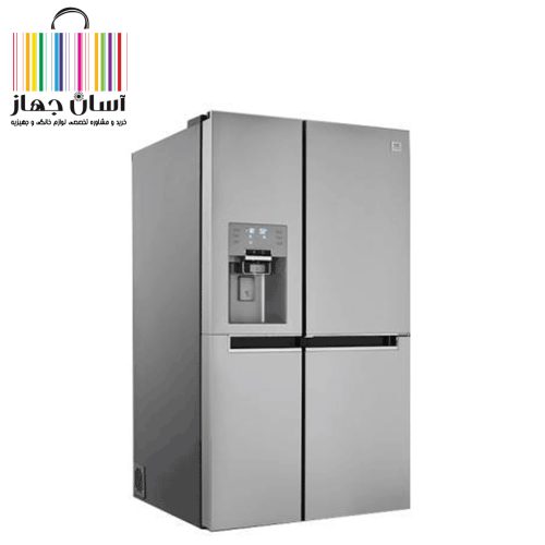 یخچال فریزر ساید بای ساید دوو مدل D4S-0034SS | فروشگاه اینترنتی آسان جهاز